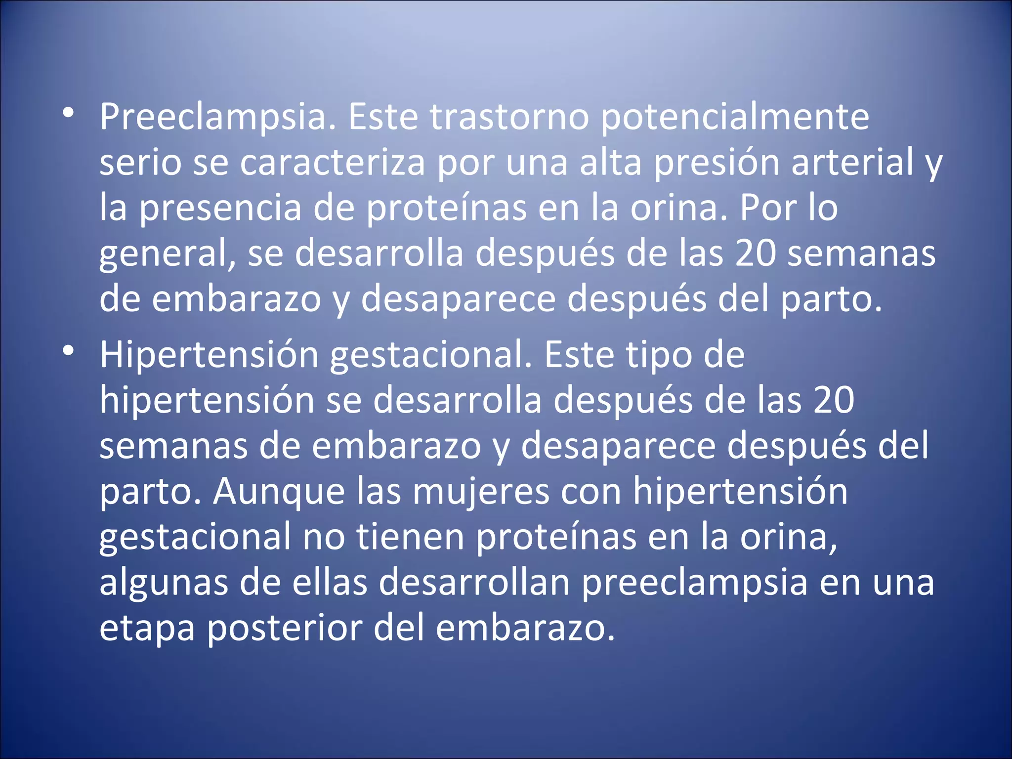 La Hipertensión Durante El Embarazo Ppt
