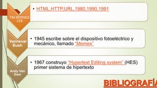 La Historia de la web | PPTX