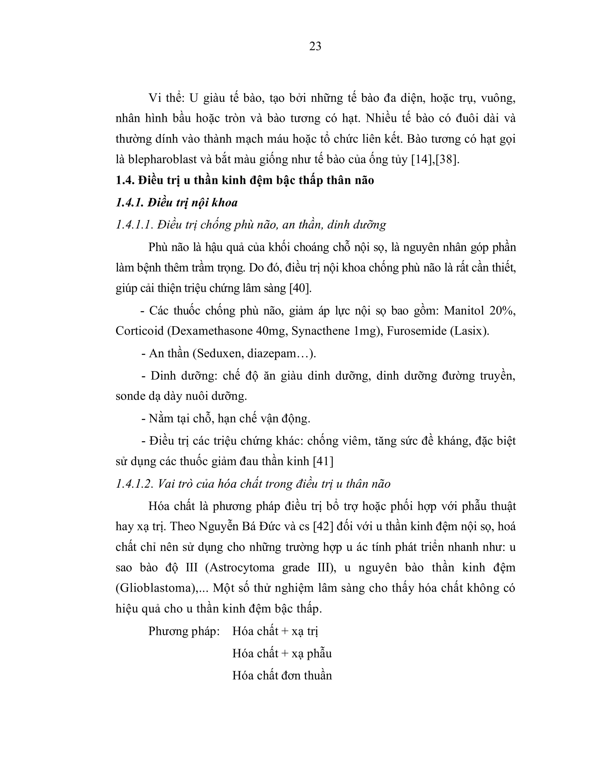 Đề tài: Nghiên cứu hiệu quả điều trị u thân não bằng phương pháp xạ phẫu dao gamma quay ...