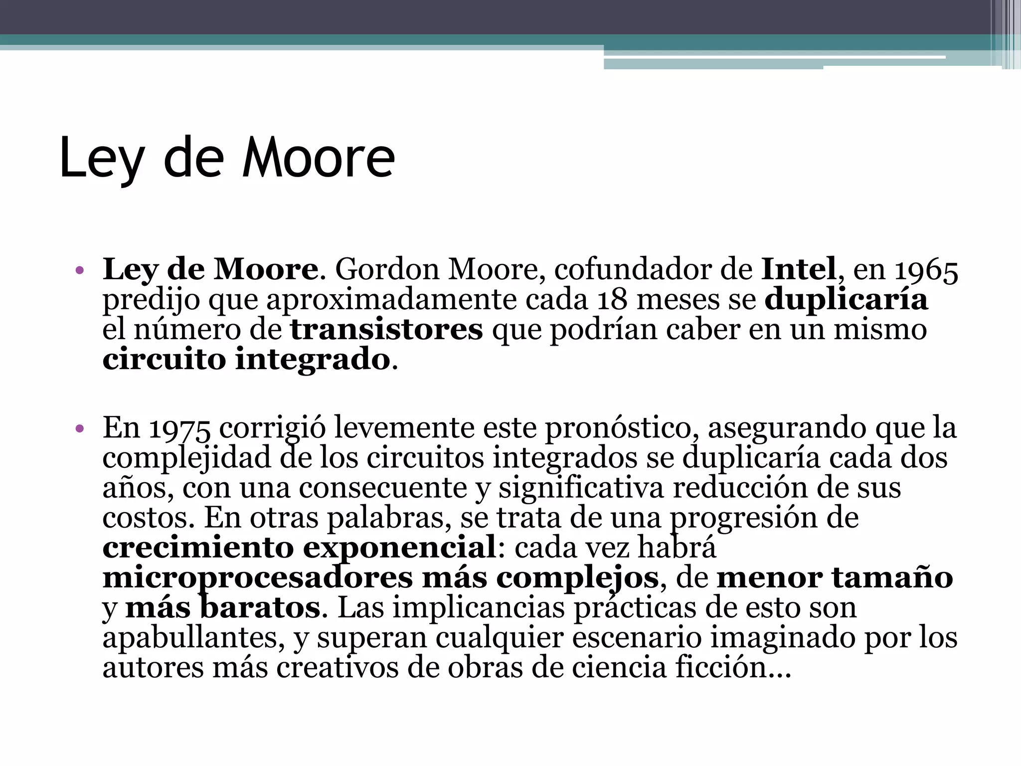 La IA y la ley de Moore | PPTX
