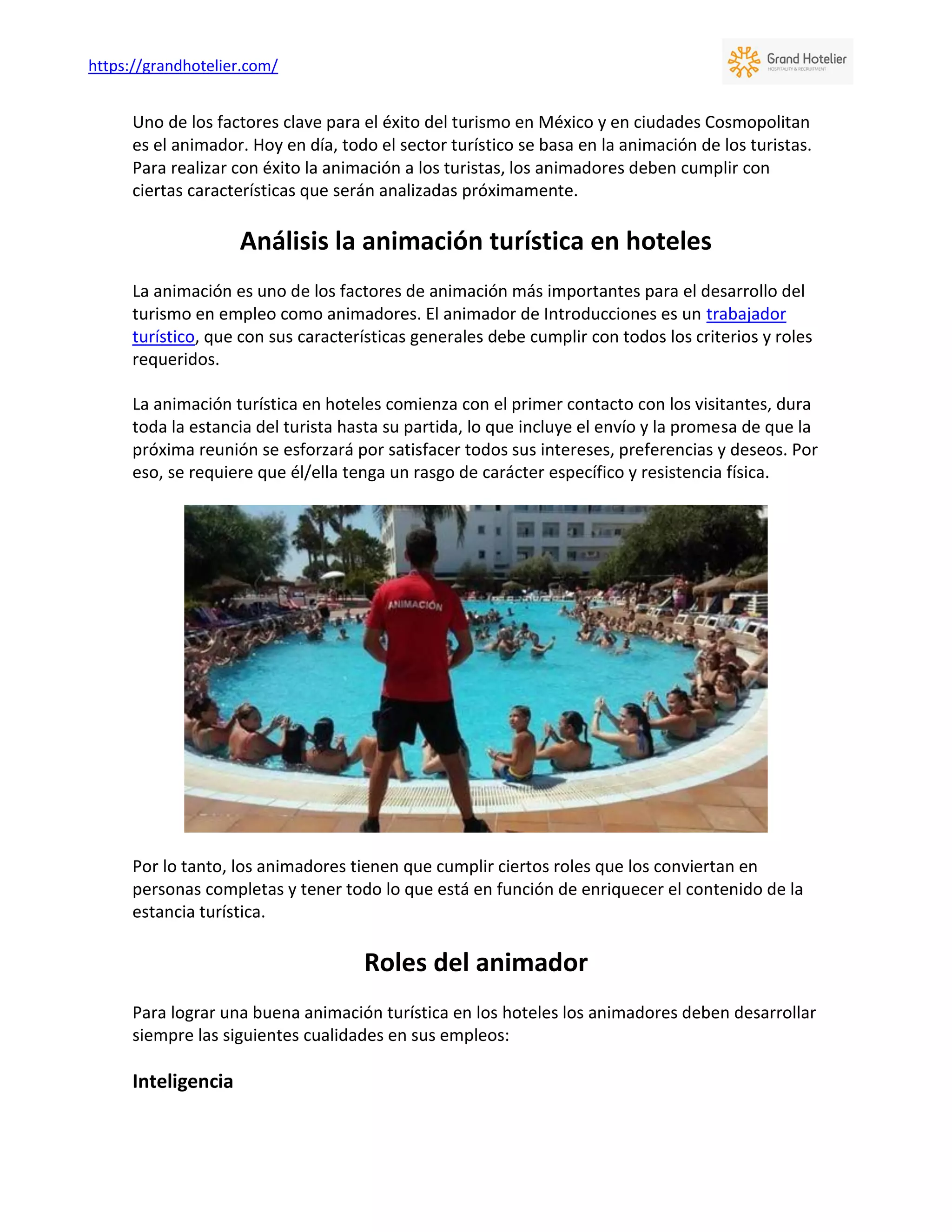 La importancia-de-la-animación-turística-en-hoteles-y-resort-en-mexico ...