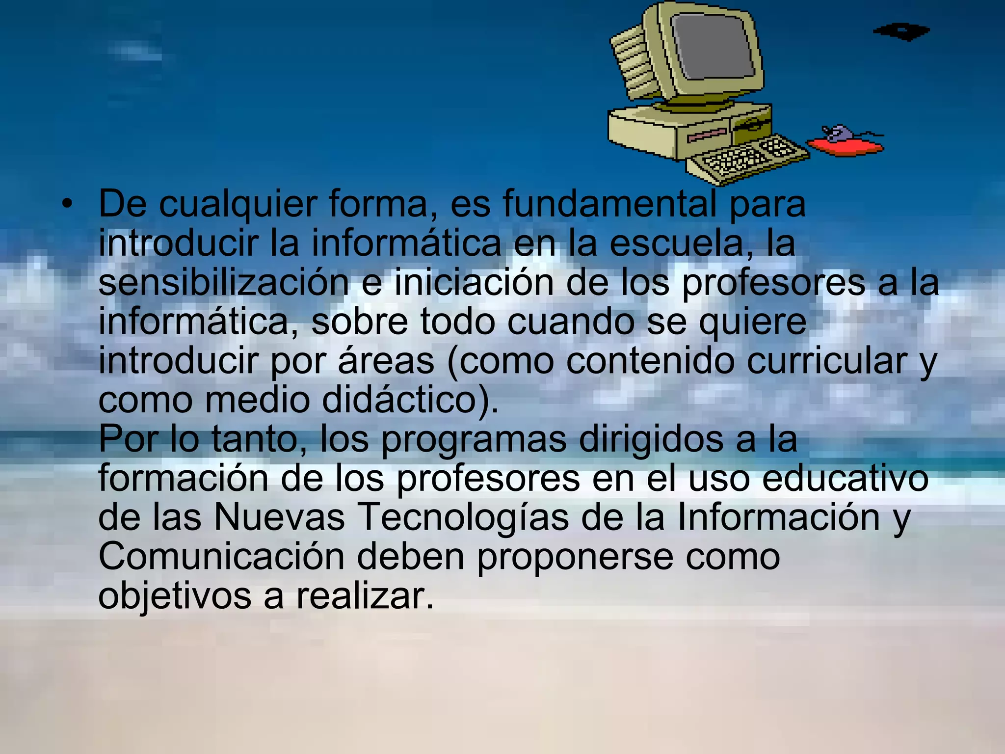 La Importancia De Las Tics En La Educacion | PPT