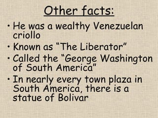 La Independence Movements In Latin America | PPT | Free Download