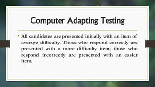 Language Assessment : Kinds of tests and testing | PPTX