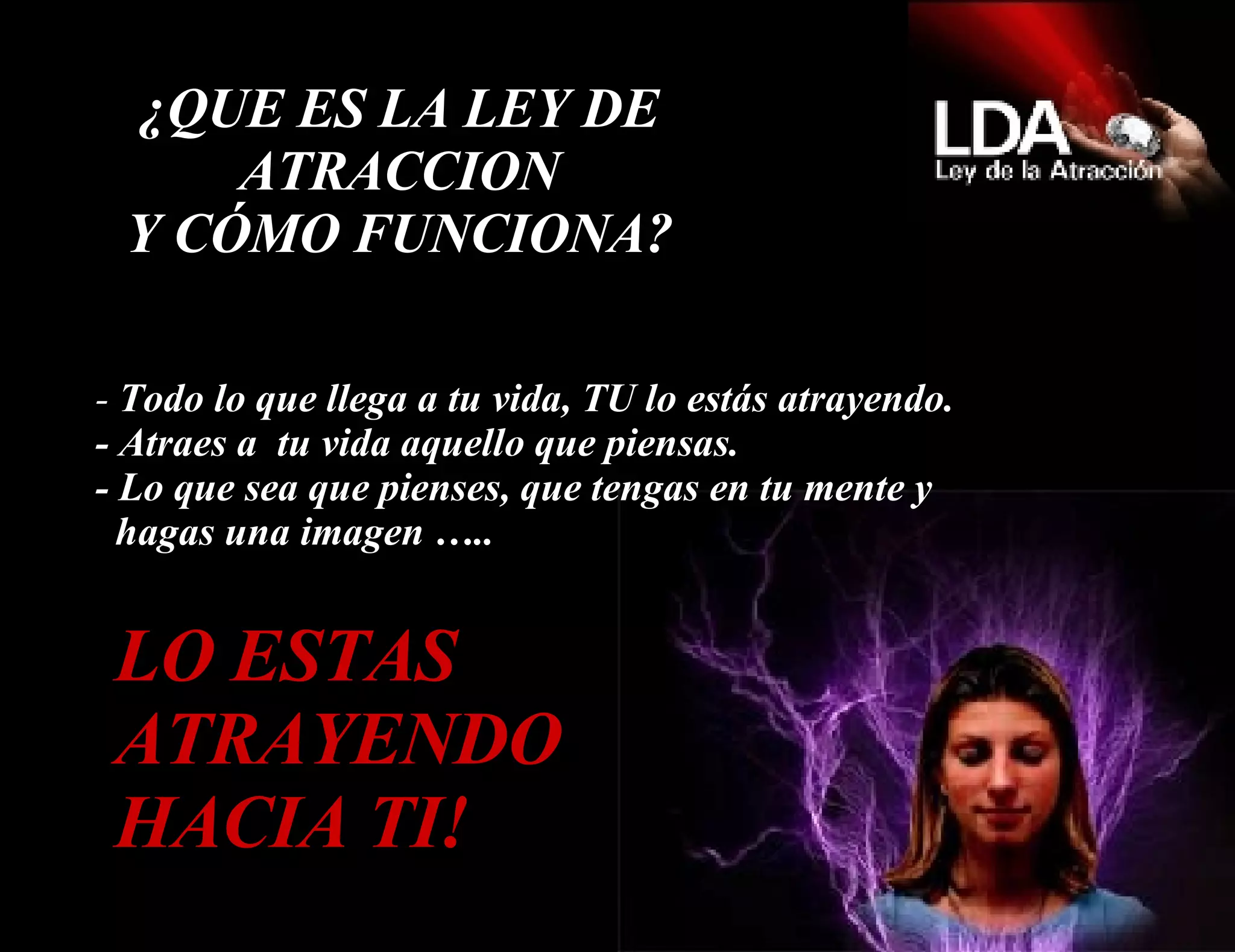 La Ley de Atracción | PPT