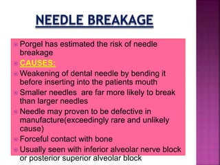 La local complications | PPT