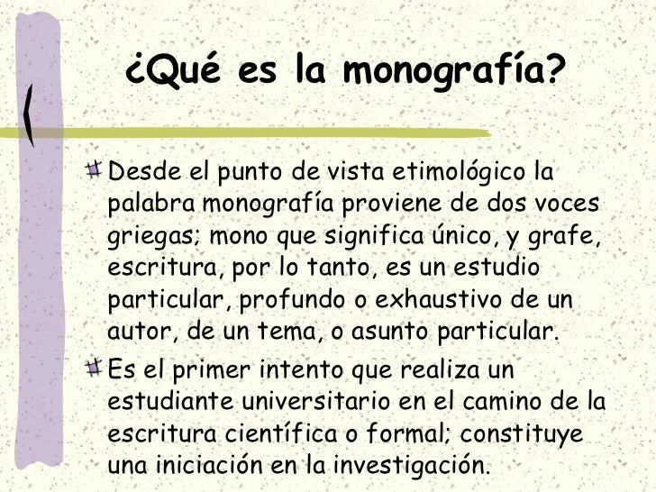 monografias: monografias