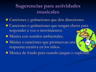 La MúSica Como Actividad Auditiva | PPT