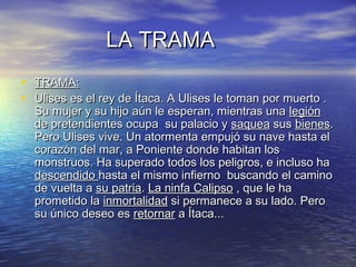 La odisea-de-homero- power point sara. | PPT