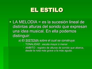 LA ORGANIZACION DEL SONIDO | PPT