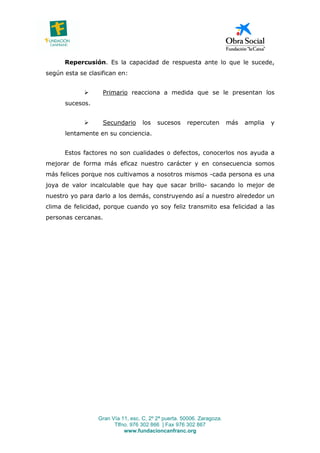 La personalidad | PDF