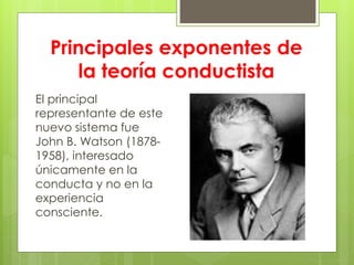 La perspectiva-conductista | PPTX