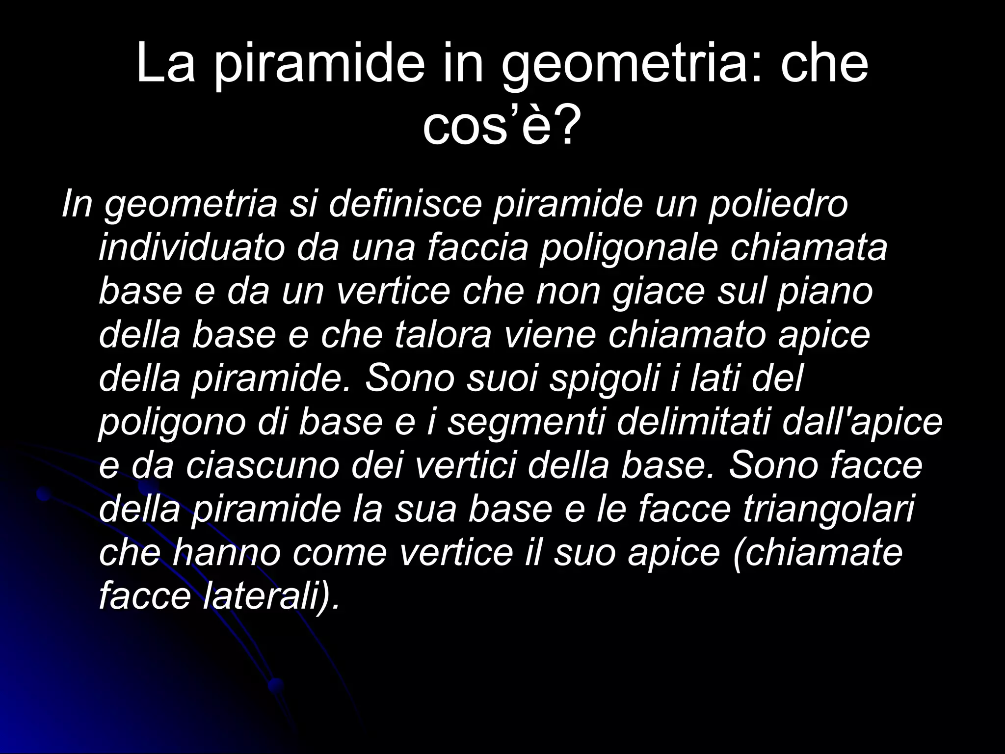 La Piramide | PPT
