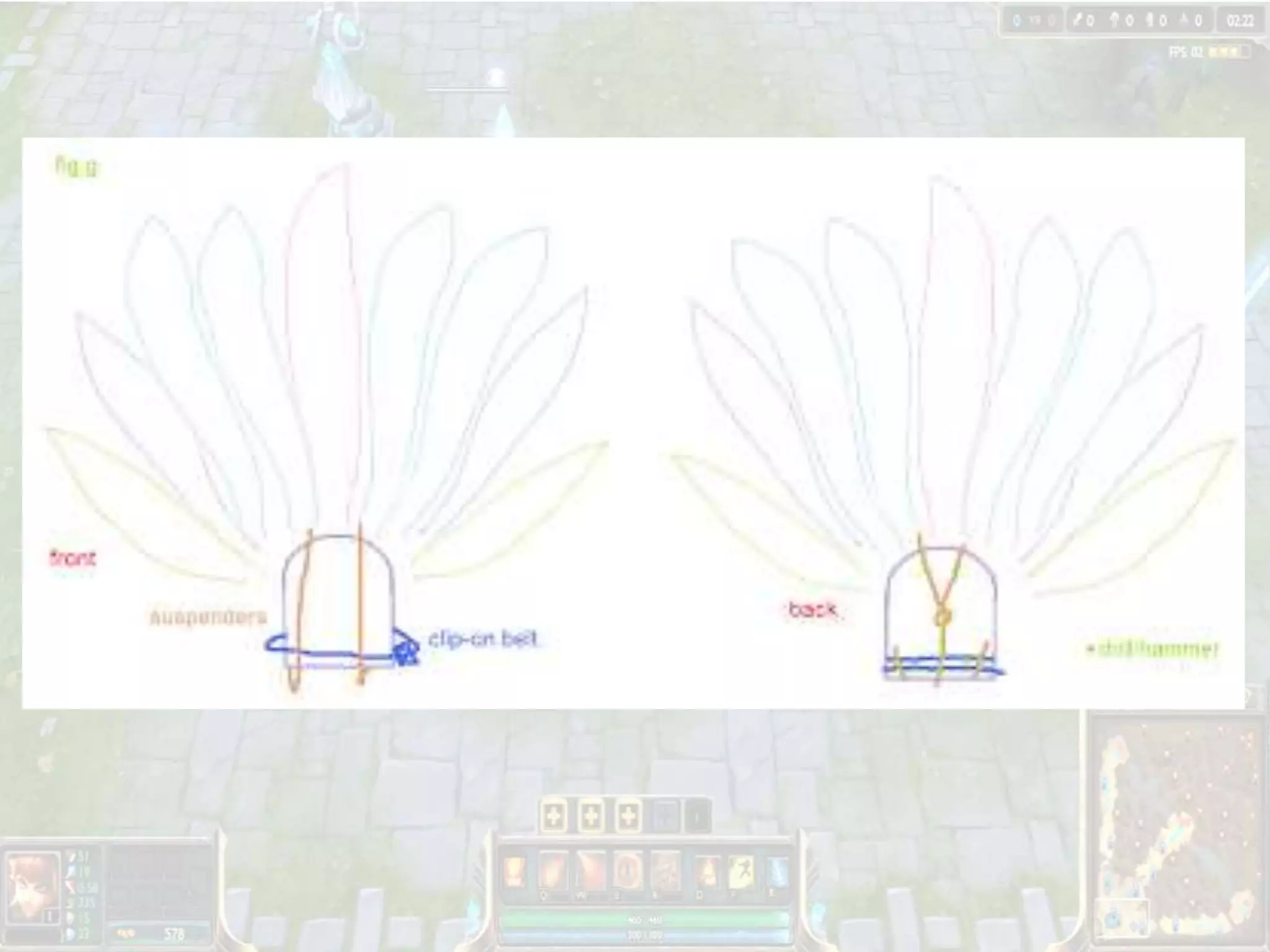 How to make a tail props for a cosplay | PPT