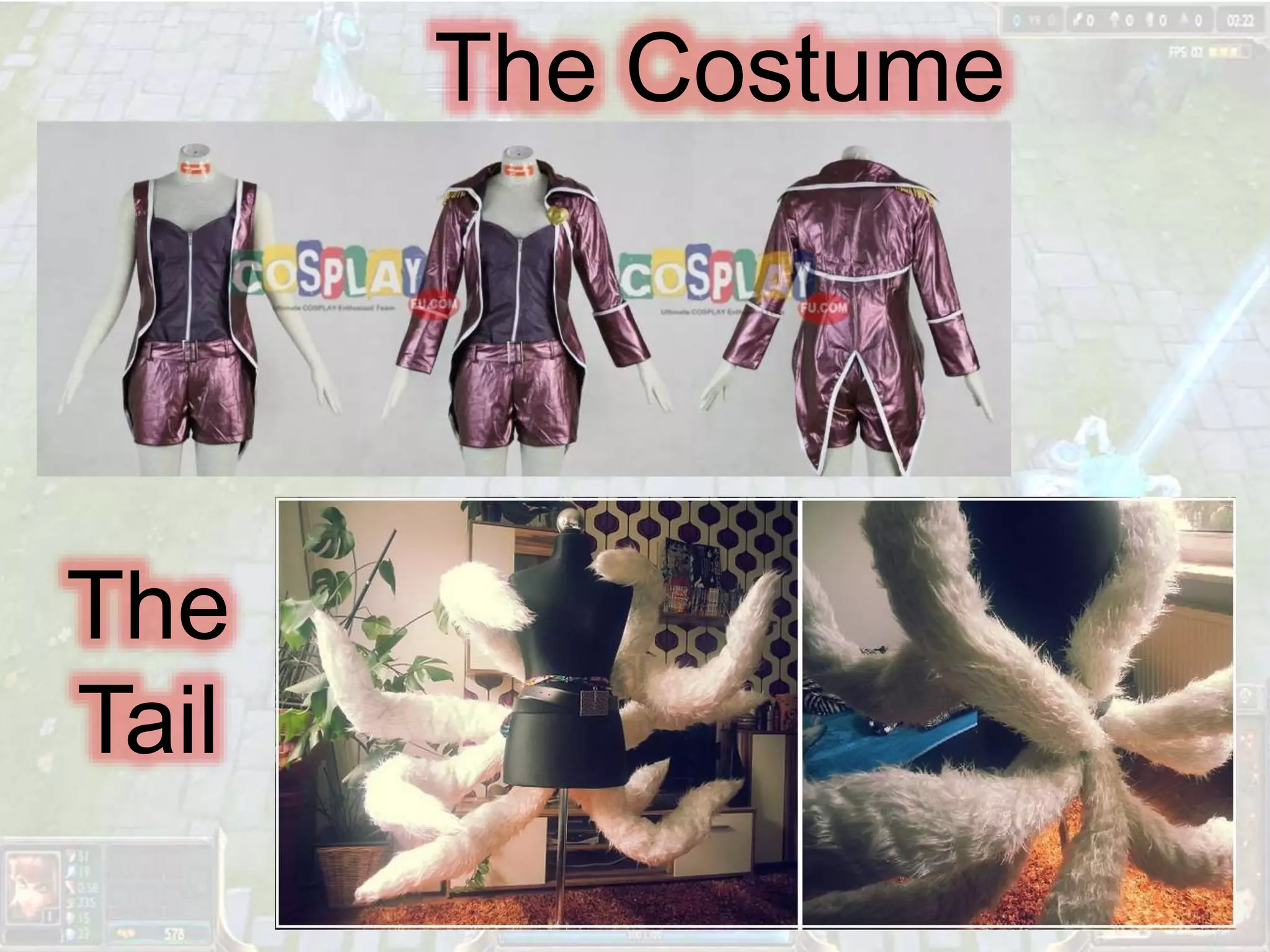 How to make a tail props for a cosplay | PPTX