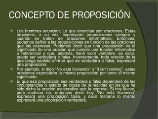 La ProposicióN | PPT