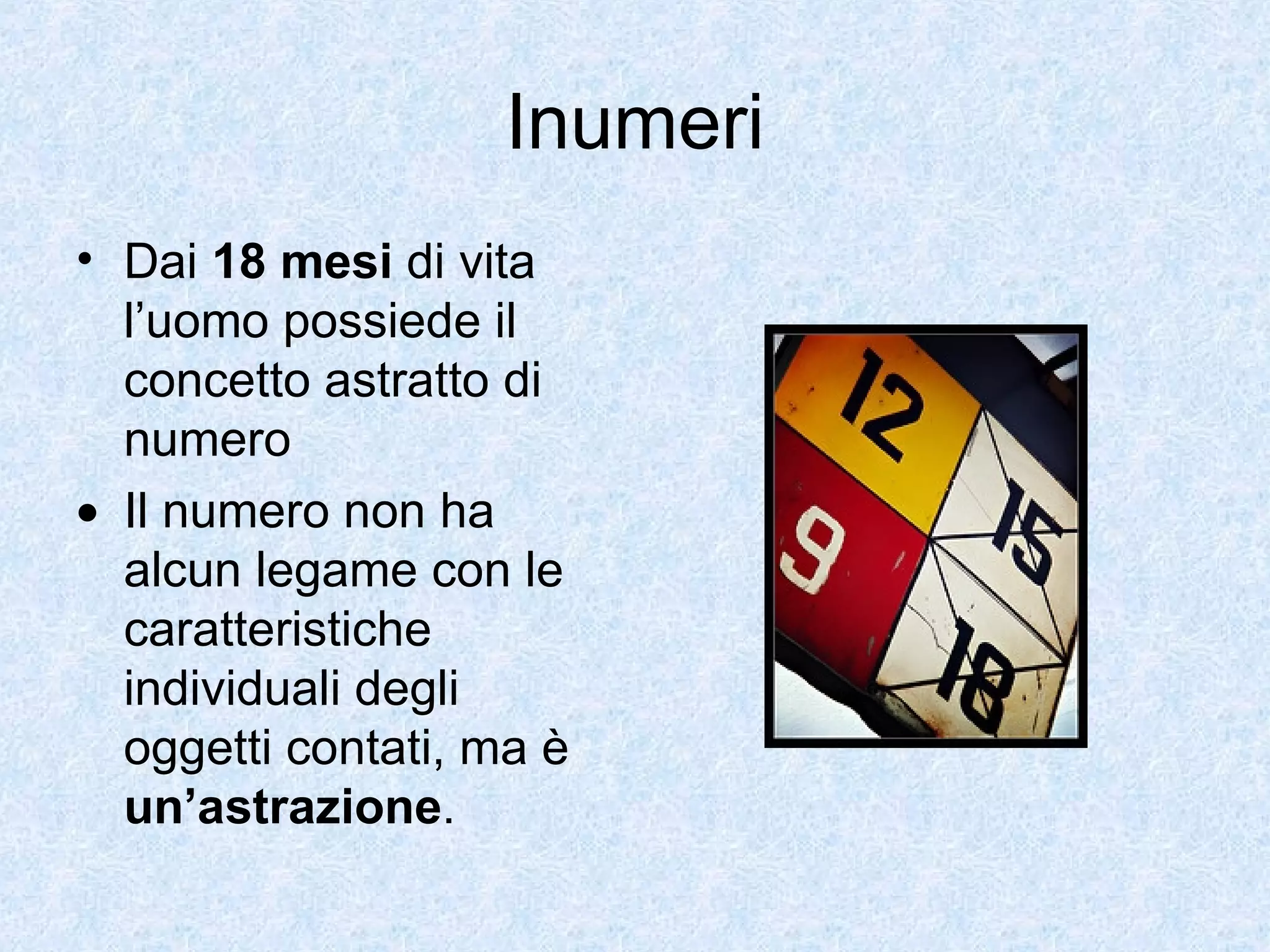 La rappresentazione dei numeri | PPT