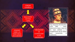 La relación de los pueblos originarios con la conquista española | PPT
