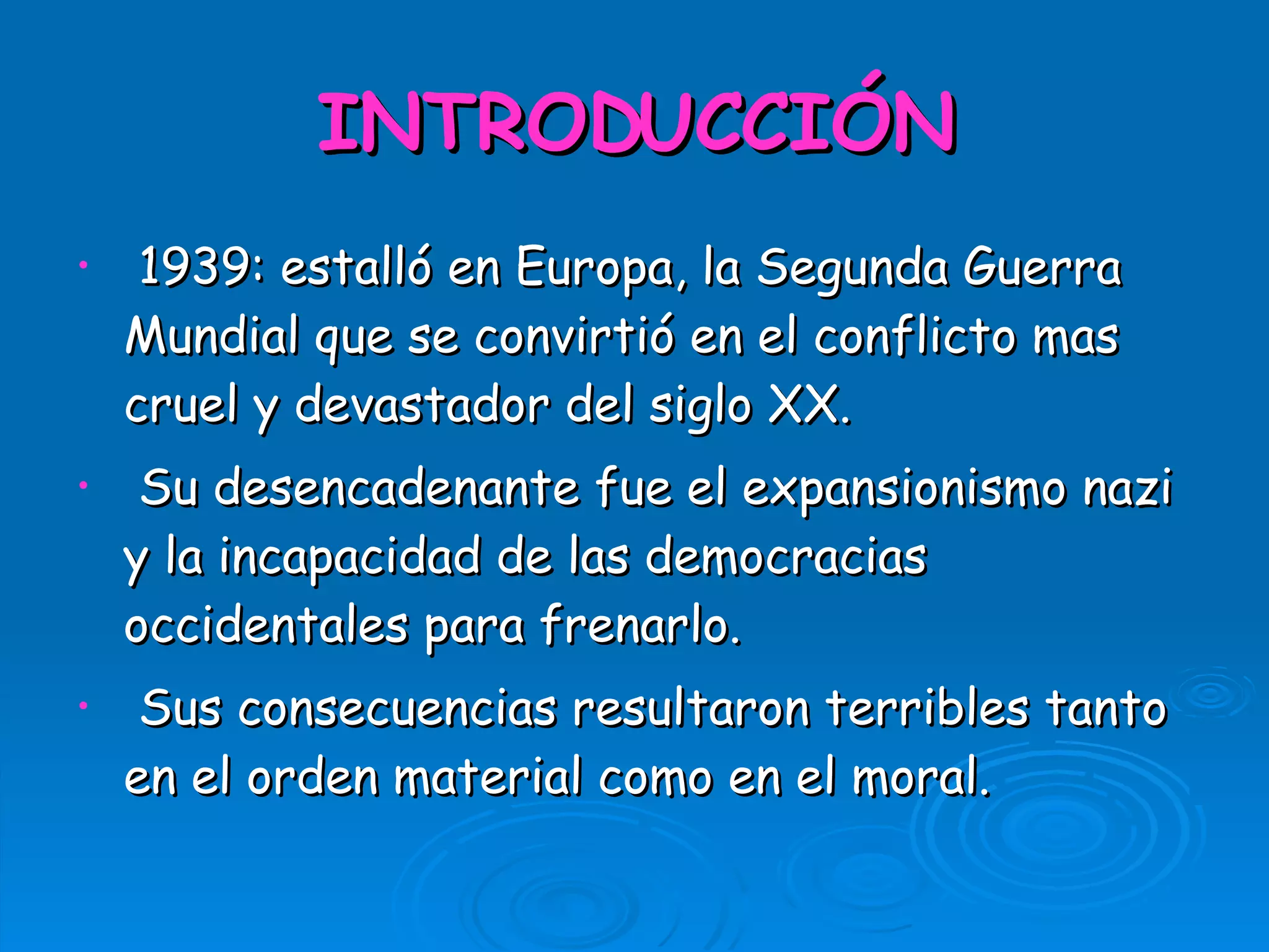 La Segunda Guerra Mundial | PPT