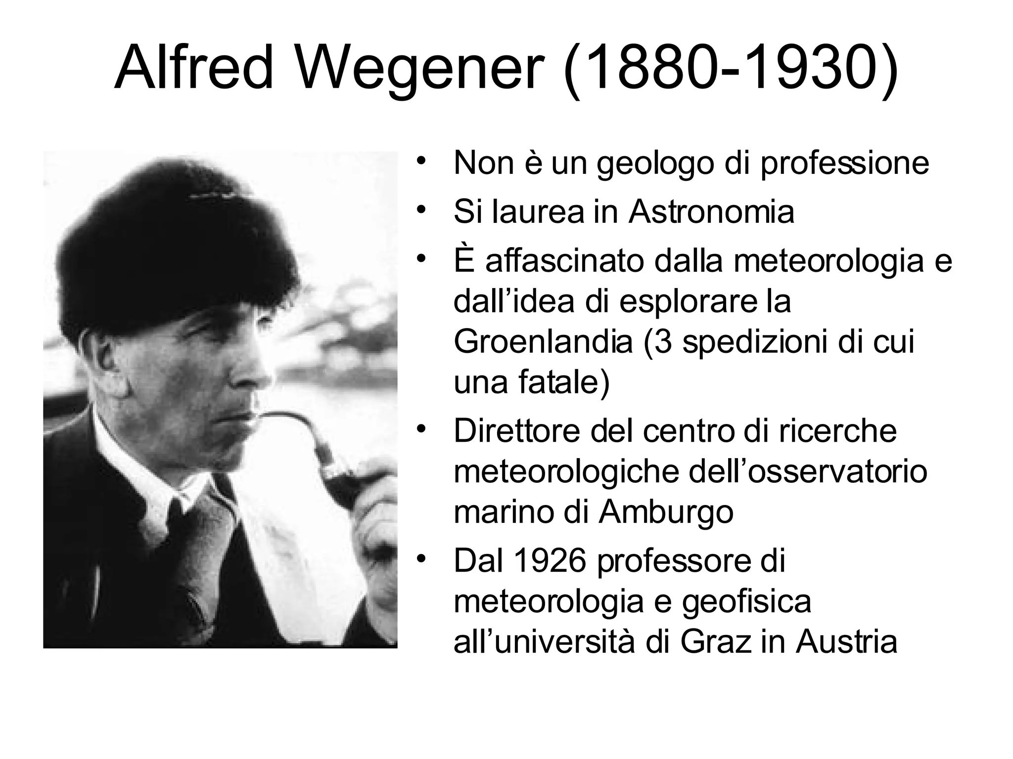 La Teoria Di Wegener | PPT