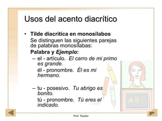 La-tilde-diacritica Clasificacion-ppt.ppt