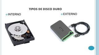 *Disco duro *CPU - Unidad Aritmetica Logia (ALU) -Unidad de Control (CU ...