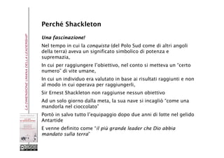 La via-di-shackleton vale-x-fia | PDF | Career Planning | Careers