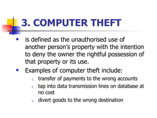 La1 Computer Crimes | PPT | Crime & Harmful Acts to Individuals ...