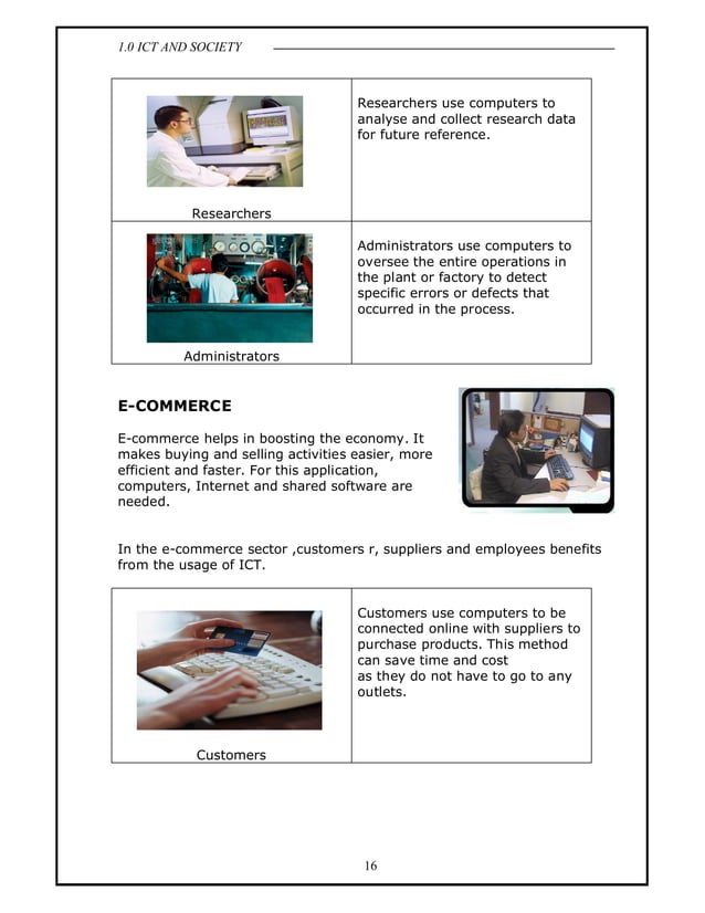 La1 ict-topic-1-ict-and-society | PDF