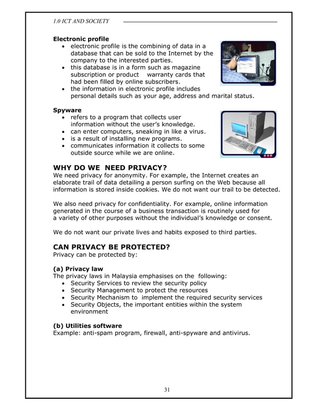 La1 ict-topic-1-ict-and-society | PDF