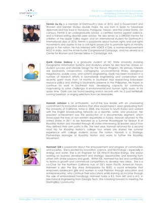 LA '13 Candidates Bios | PDF | Non-Profit Organizations | Industries