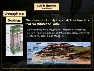 1st Lesson ( Environment ): Part 1: ( Natural Environment ) | PPTX