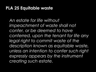 Fragmentation of Property: Native Title, Estates | PPT