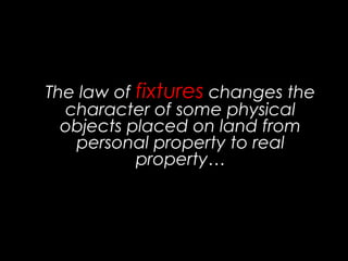 Chattel or fixture? | PPT
