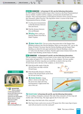 Law of Sines | PDF | Physics | Science