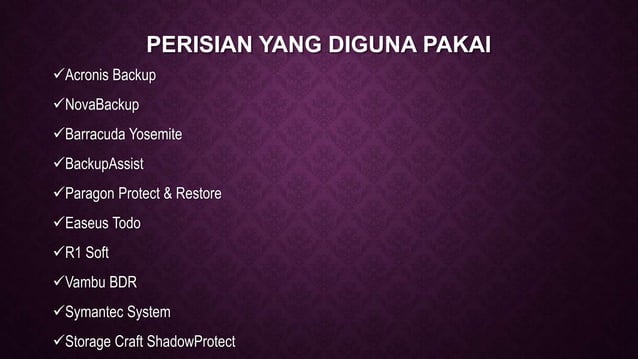 La2 server maintenance | PPTX