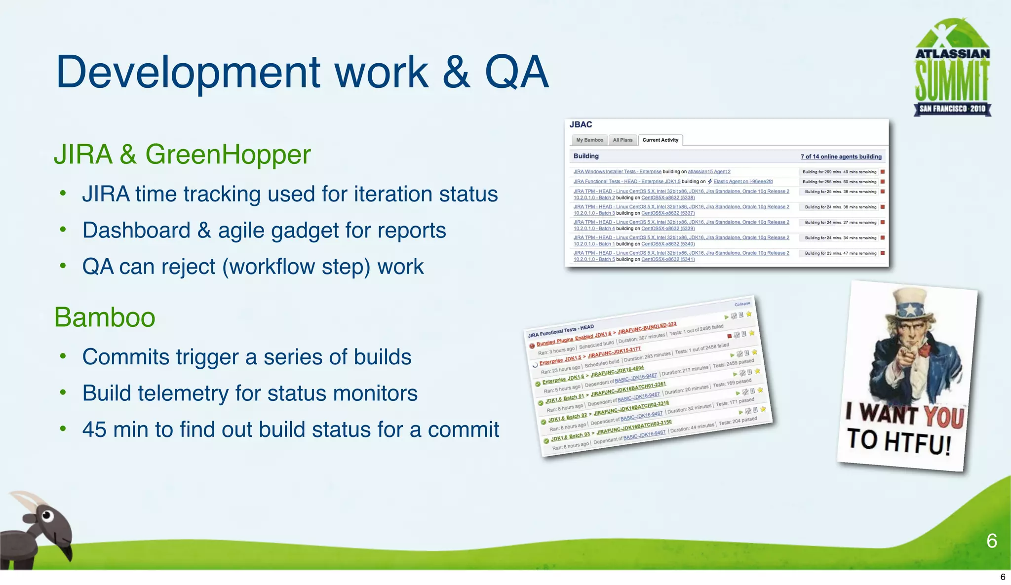 Anatomy of a JIRA Feature - Atlassian Summit 2010 - Lightning Talks | PDF | Computer Software ...