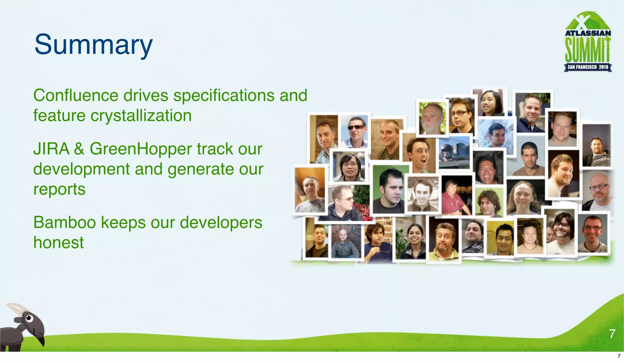 Anatomy of a JIRA Feature - Atlassian Summit 2010 - Lightning Talks | PDF | Computer Software ...