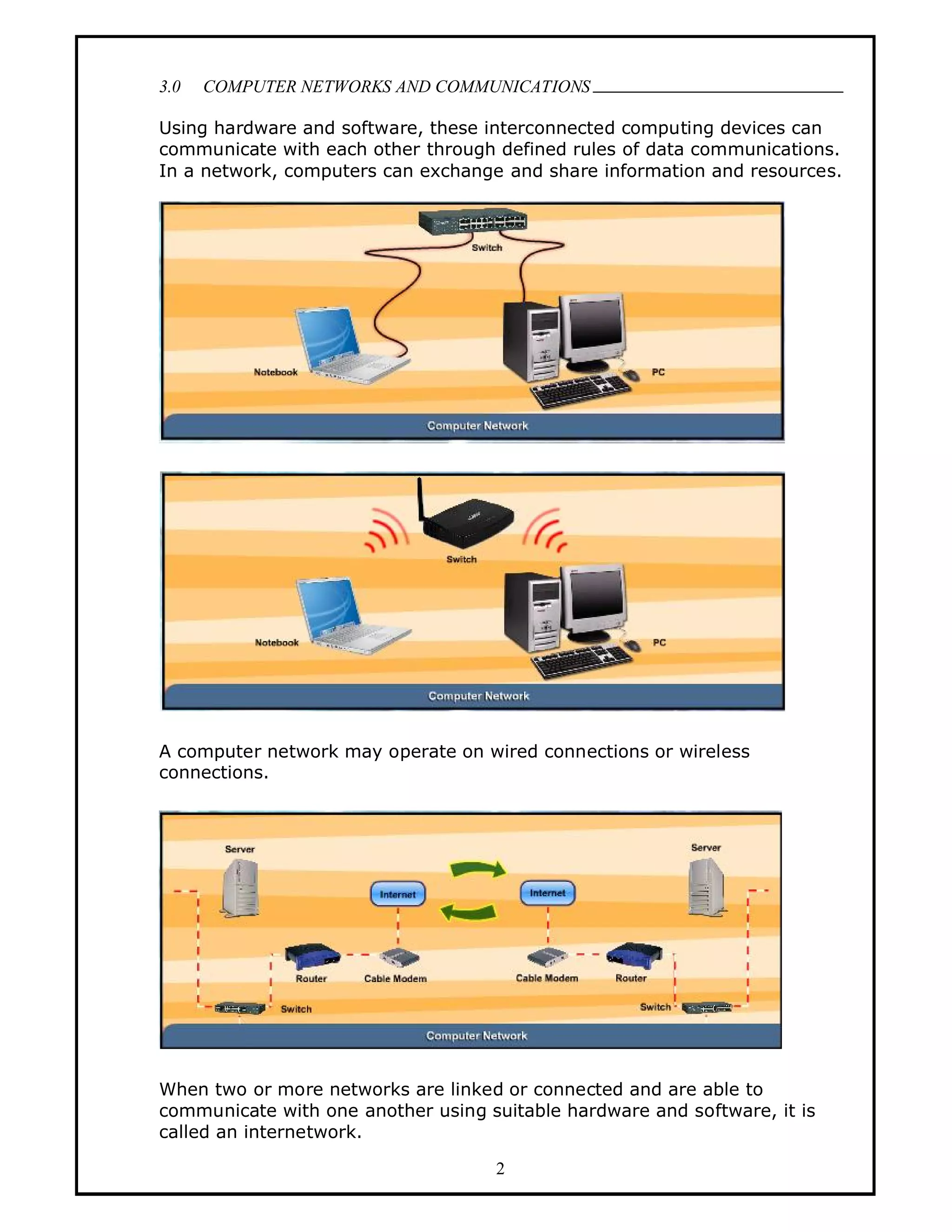 La3 ict-topic-3-computer-networks | PDF
