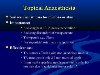Preparations for Anesthesia | PPT
