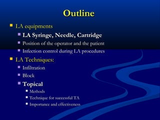 Preparations for Anesthesia | PPT