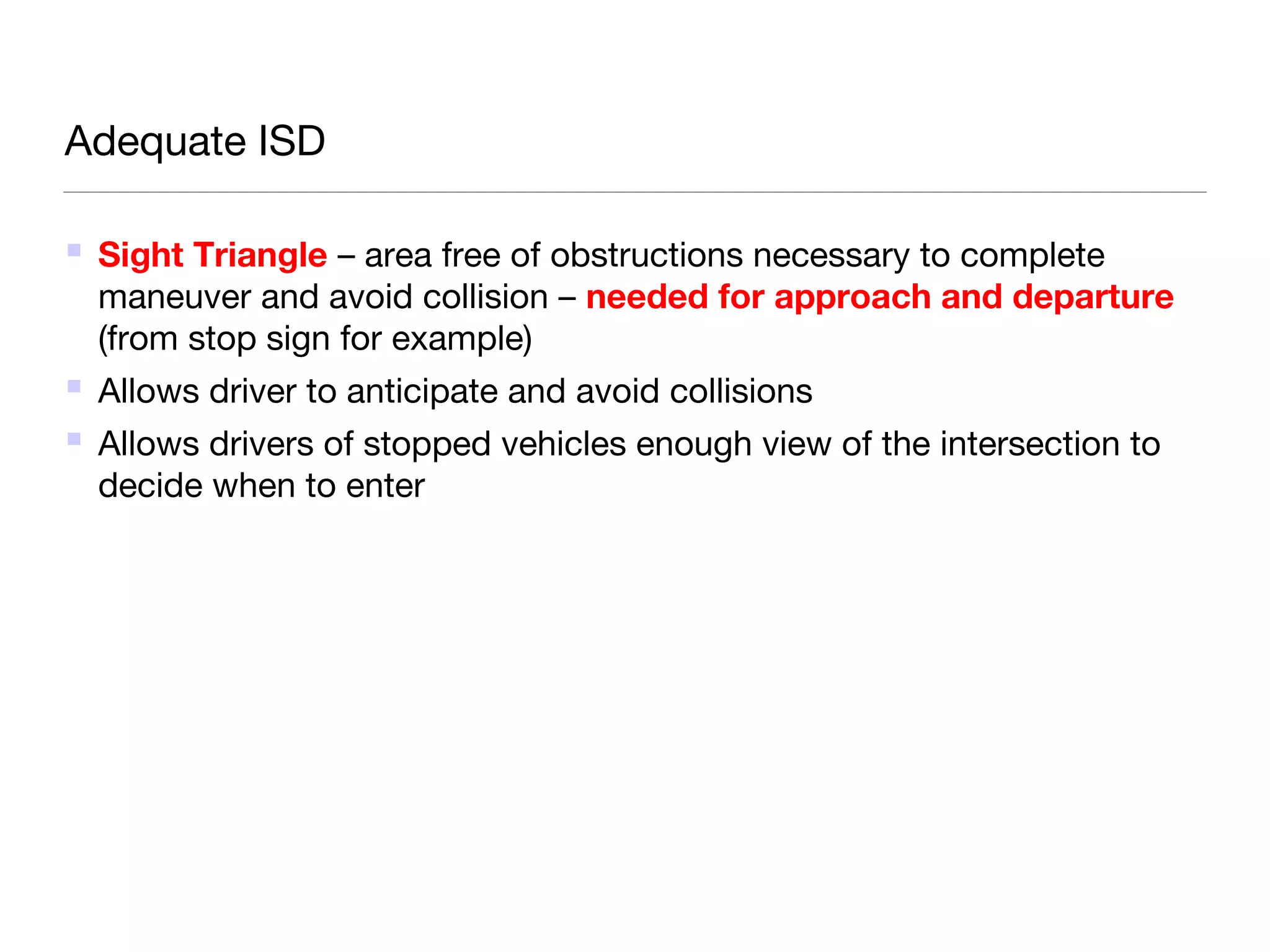 Road intersections For LA students | PPT