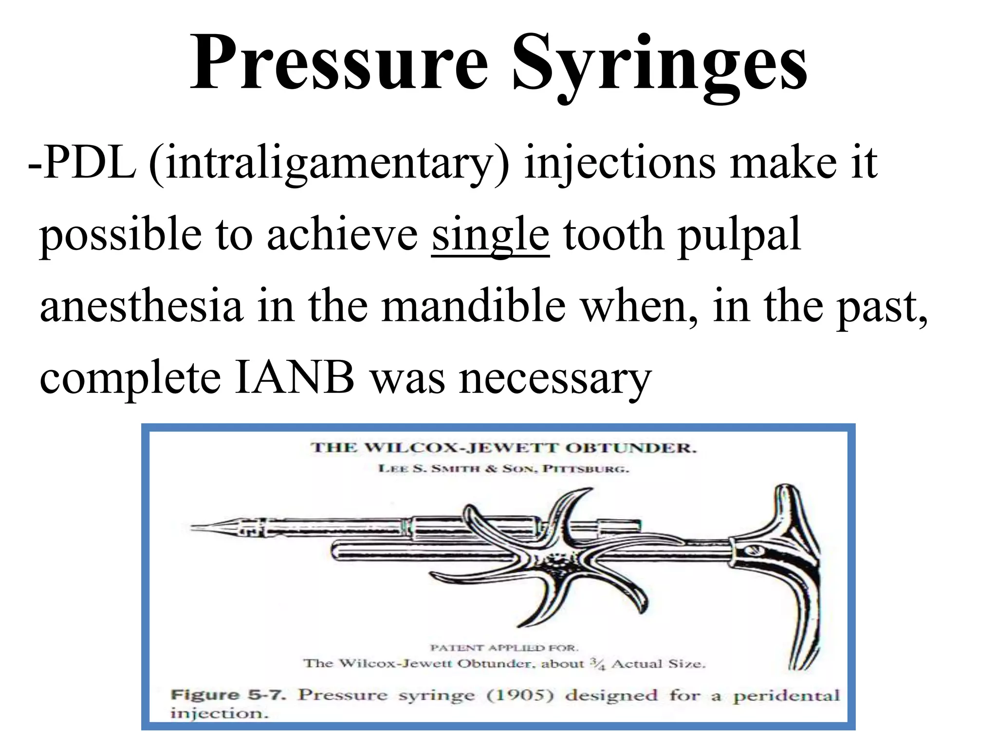local anesthesia in dentistry 5 armamentarium | PPTX