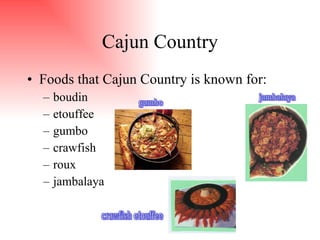 La 5 Regions Cajun Country And Greater New Orleans | PPT