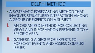 Presentation about Delphi Method | PPTX