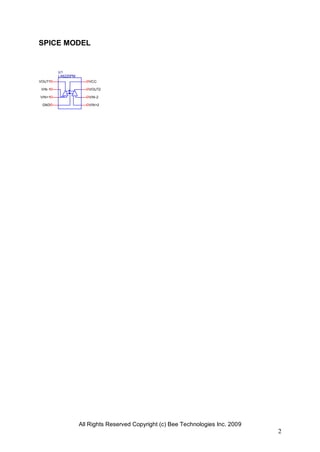 SPICE MODEL of LA6220PM in SPICE PARK | PDF