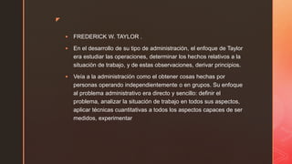 La administracion tradicional | PPTX