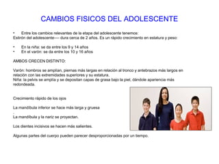 La adolescencia | PPT