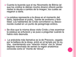 La Afrodita De Cnido | PPTX