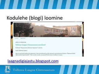 Laagna esitlus | PPT